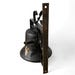Vintage Cast Iron Dinner Bell Large Heavy Duty Wall, Post Mount, Rustic ...