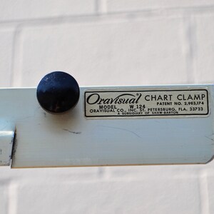 Vintage Floor Easel Vintage Metal Easel Oravisual Dual - Etsy