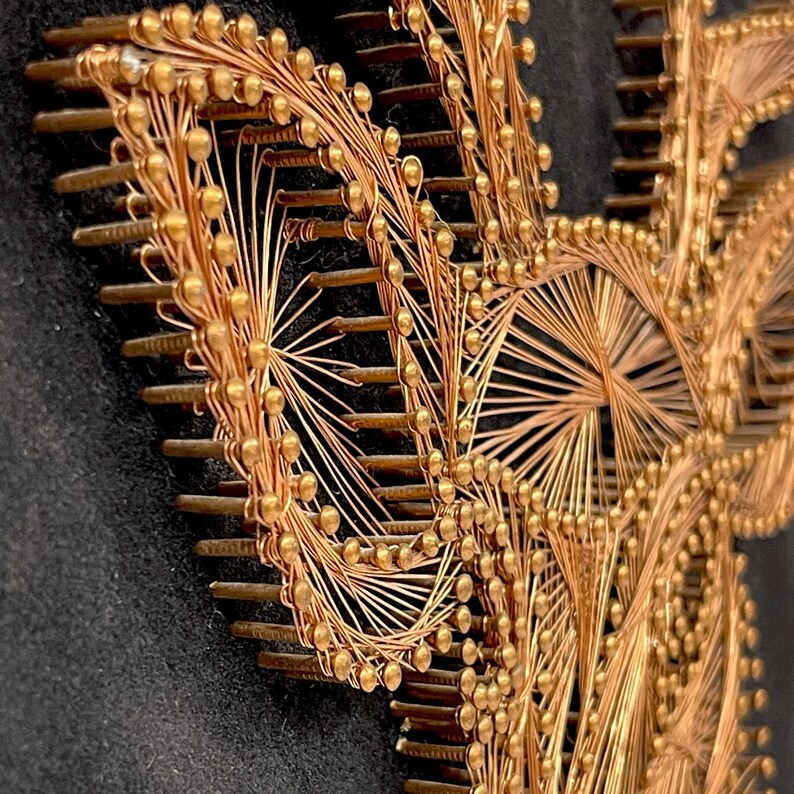 Vintage Deer String Art Copper Wire Art Deer Cabin Decor - Etsy