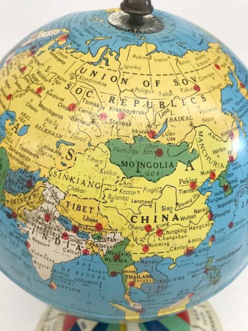 Replogle Globe 8 Inch Globe Magnetic Globe World Globe | Etsy