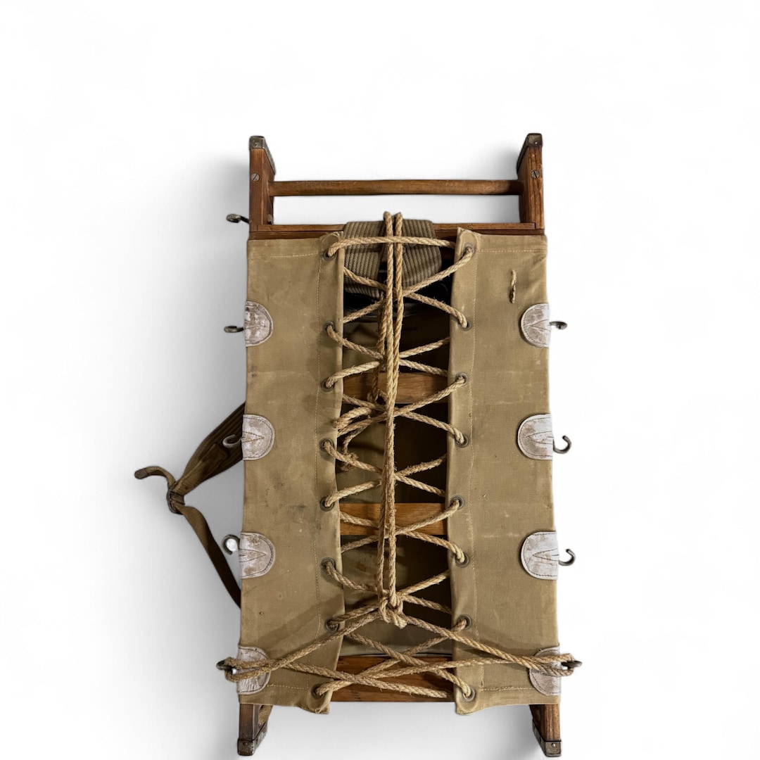 Vintage Gerber Bros Military Packboard, WWII Wooden Frame Backpack ...
