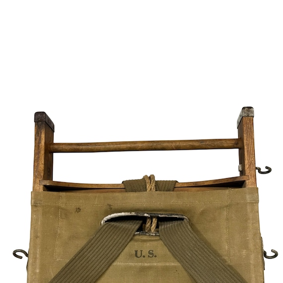 Vintage Gerber Bros Military Packboard - WWII Era Cab… - Gem
