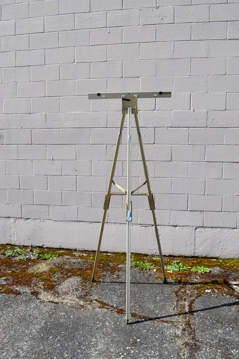 Vintage Floor Easel Vintage Metal Easel Oravisual Dual - Etsy