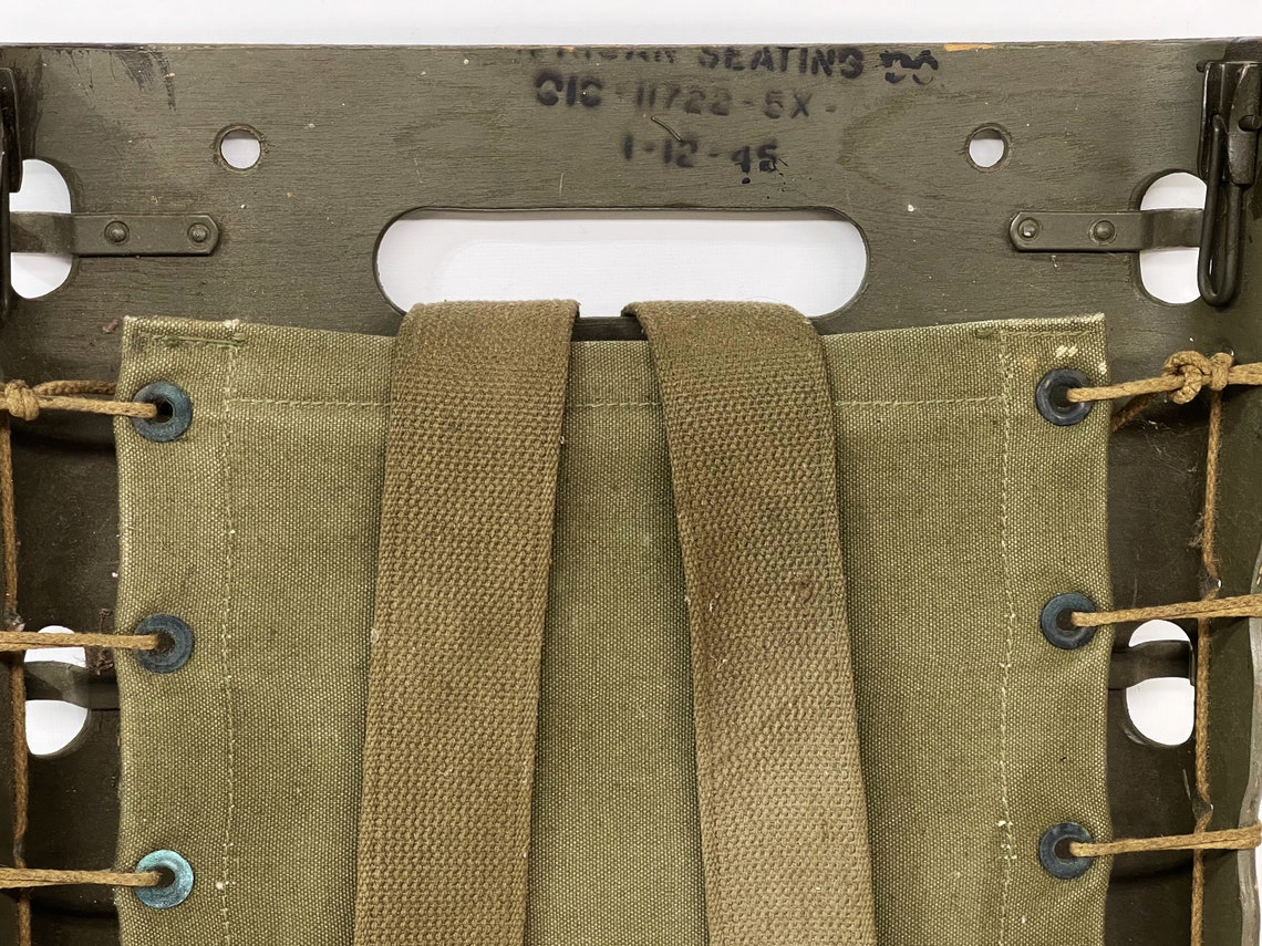 Vintage US Military Backpack Frame Wood Backpack Frame Cabin - Etsy