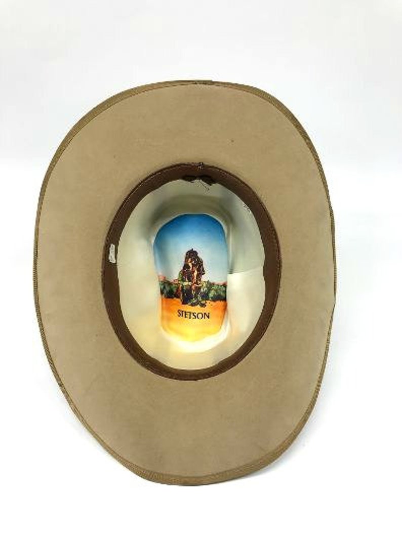 Vintage Stetson Hat Stetson Cowboy Hat With JBS Hat Pin | Etsy