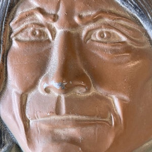 Vintage Sexton Native American Wall Plaque Set, Indian Chief, Indian ...