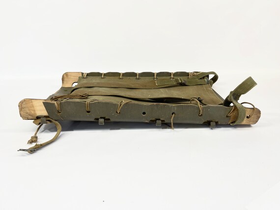 Vintage US Military Backpack Frame, Wood Backpack Fra… - Gem
