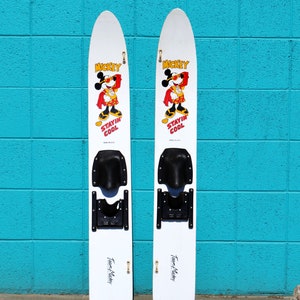 Vintage Cypress Gardens Mickey Mouse Water Skis - USA Made Children's ...