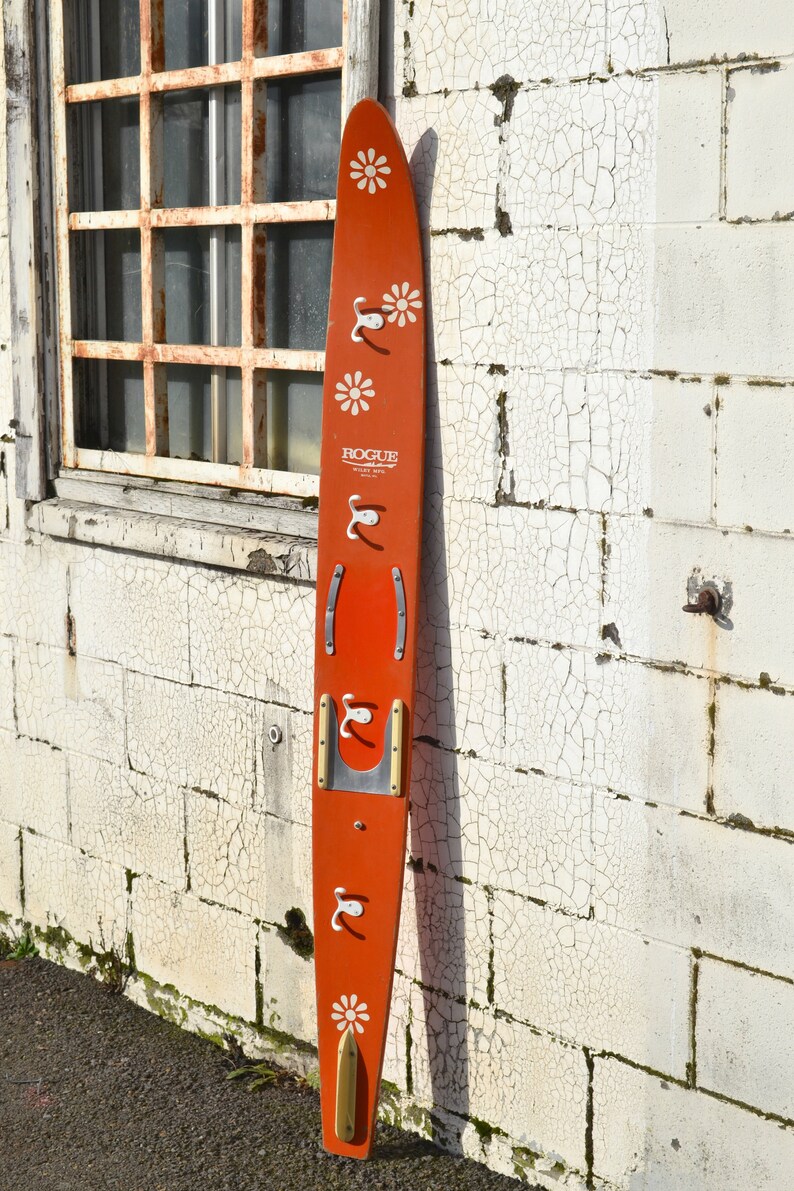 Vintage Water Ski Coat Rack Vintage Ski Beach House Wall | Etsy