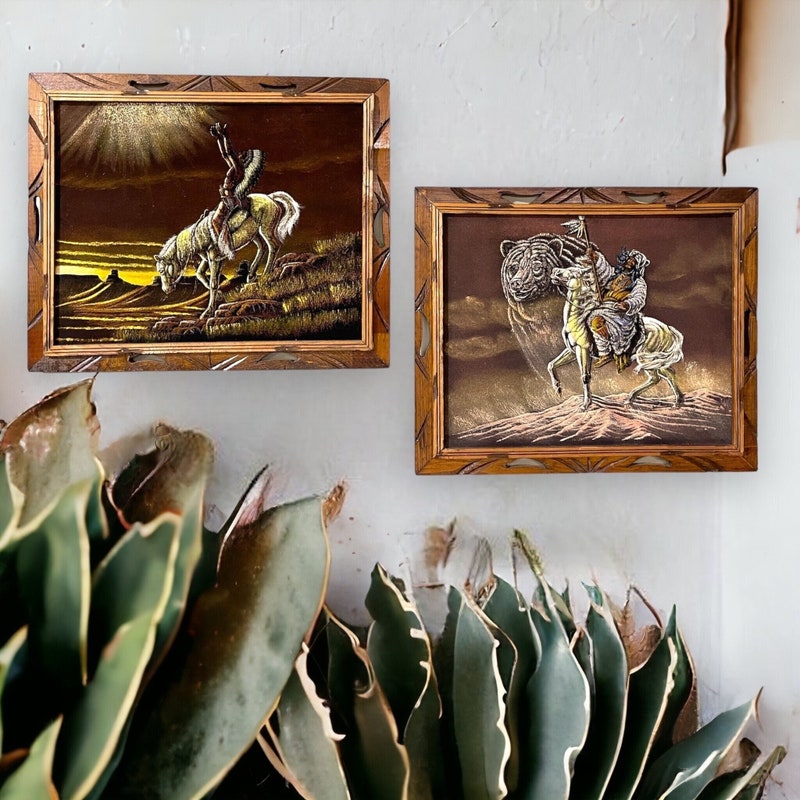 Velvet Painting - Etsy