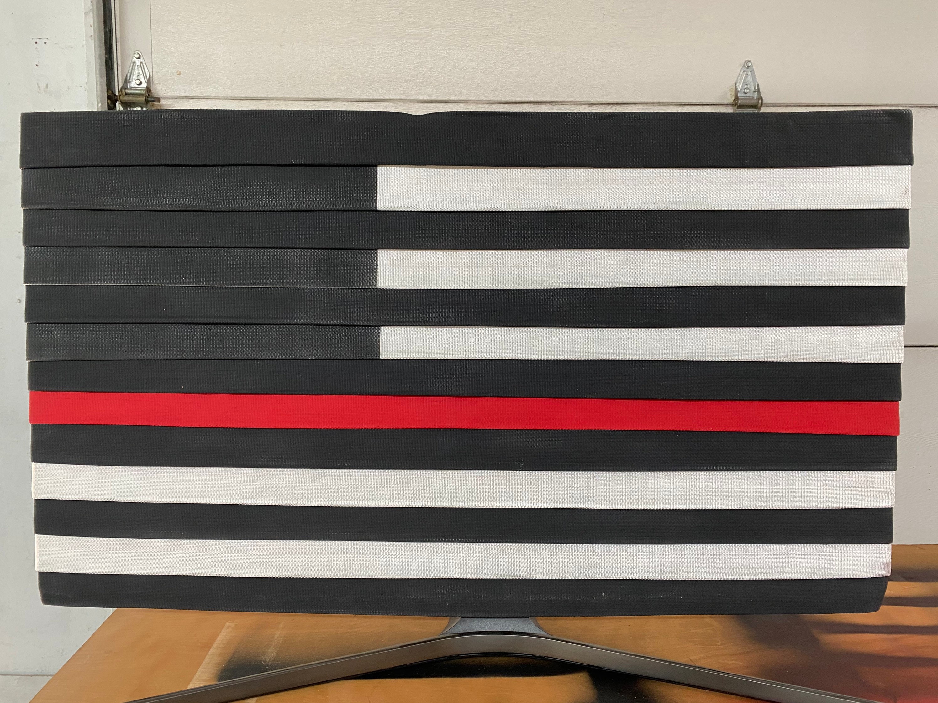Fire Hose Flag - Etsy