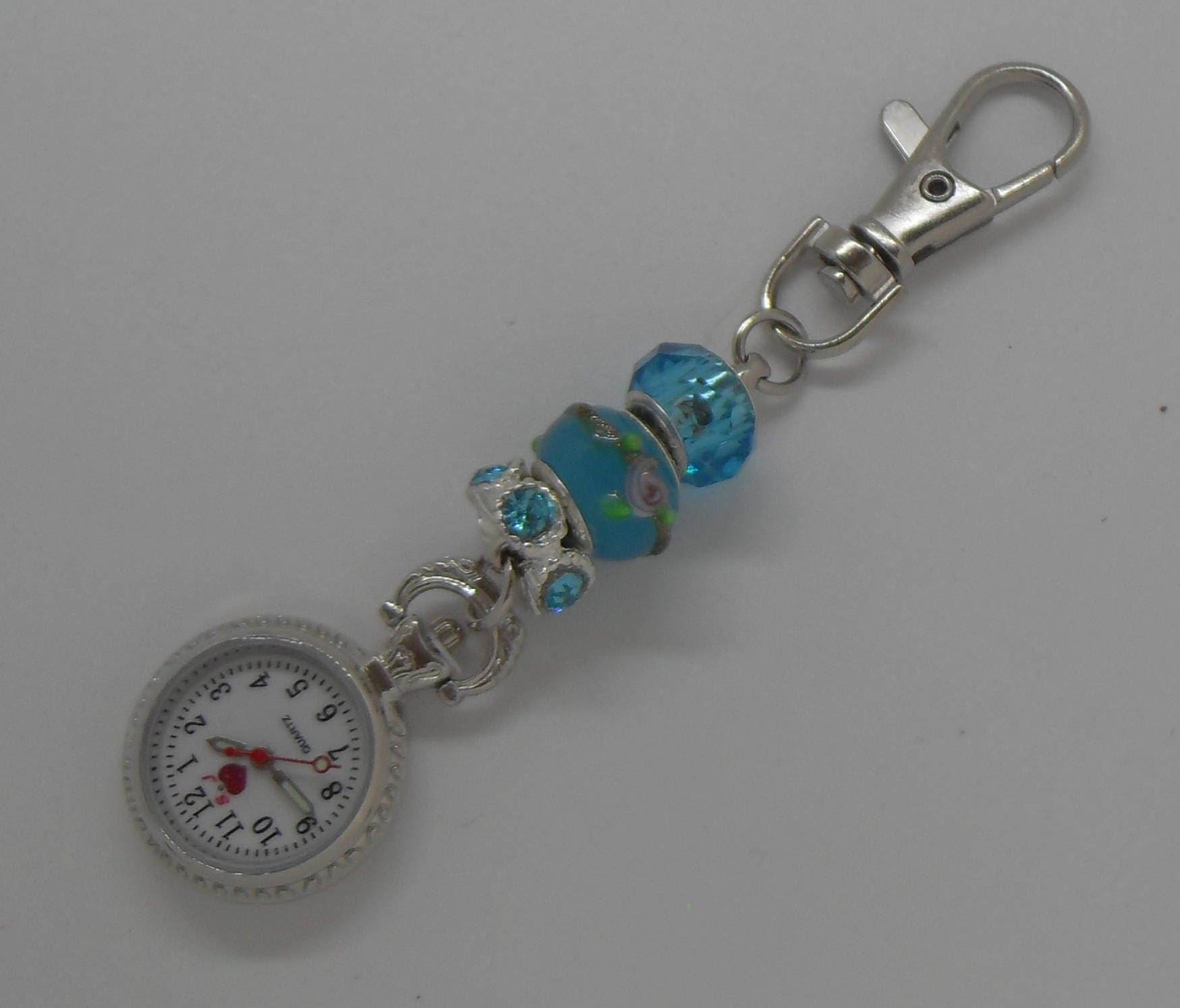 Lanyard Fob Watch With Swivel Trigger Clip in 7 Colours for - Etsy ...