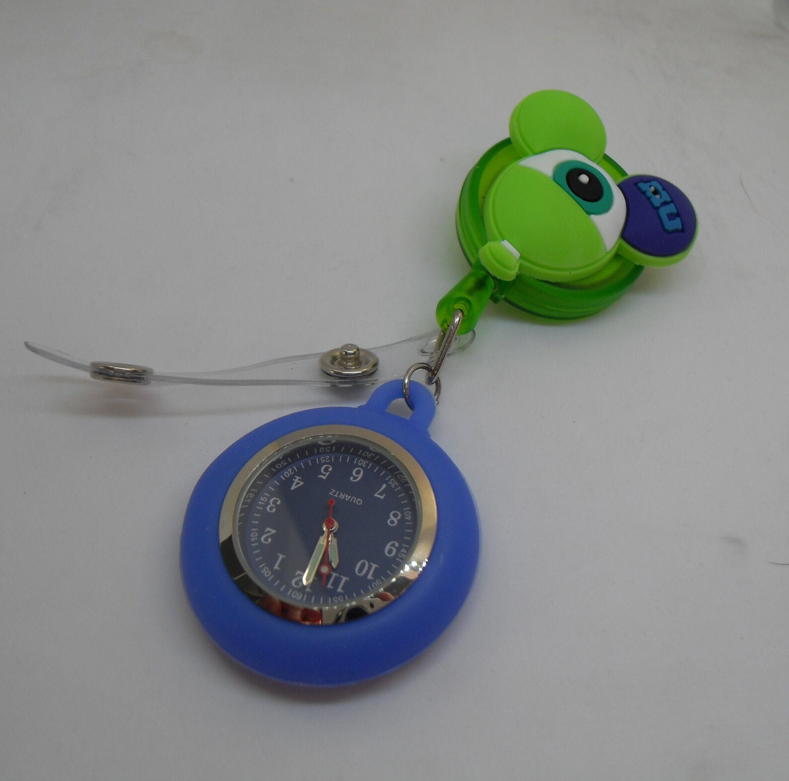Monsters Inc Retractable Fob Watch/id Badge Holder - Etsy