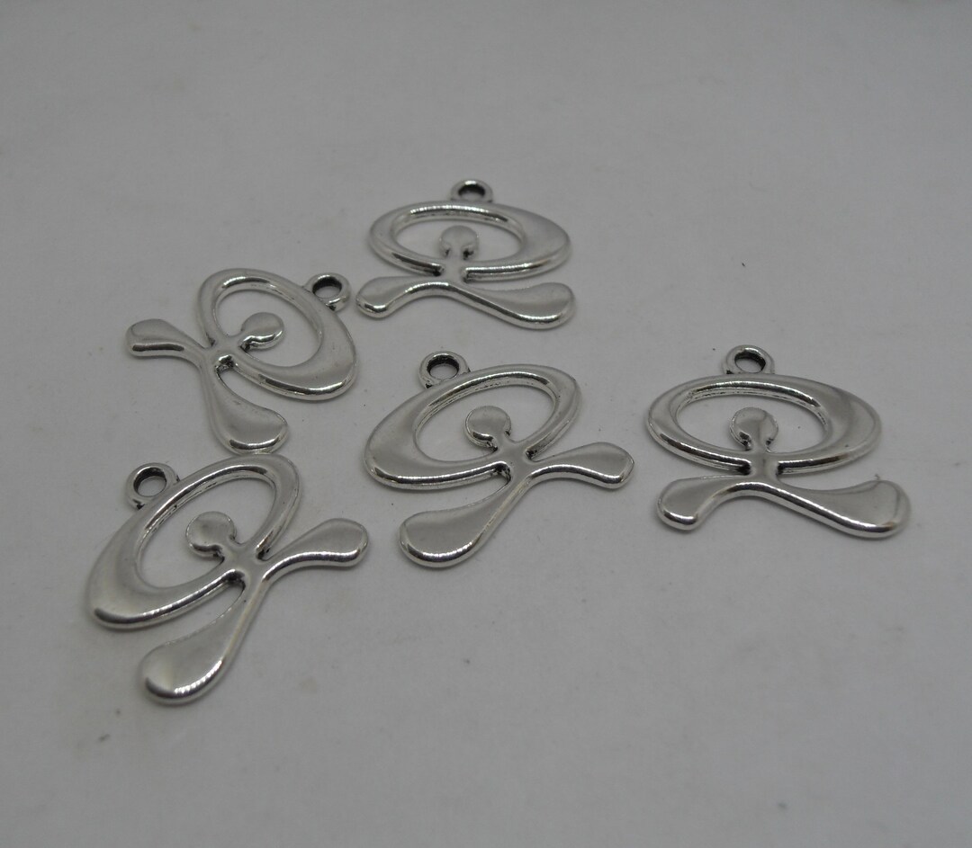 5 Indalo Man Silver Plated Charms - Etsy UK