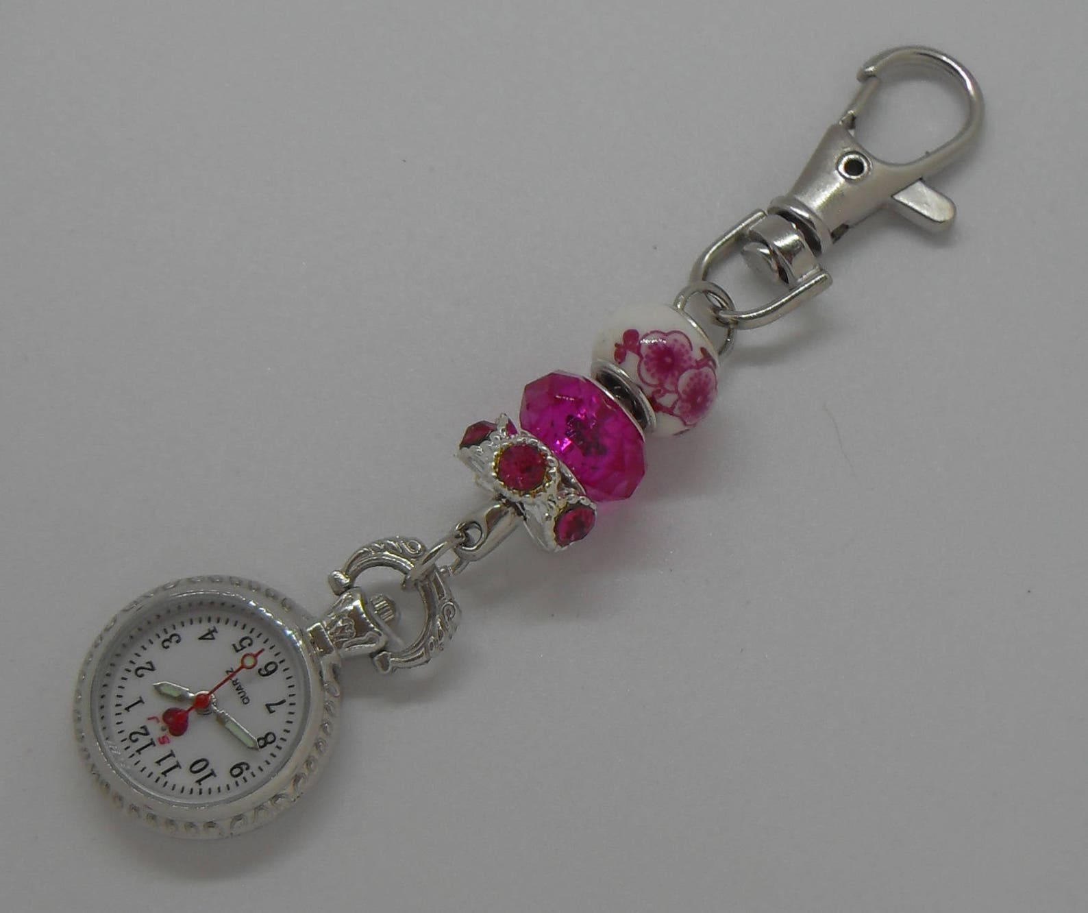 Lanyard Fob Watch With Swivel Trigger Clip in 7 Colours for - Etsy ...