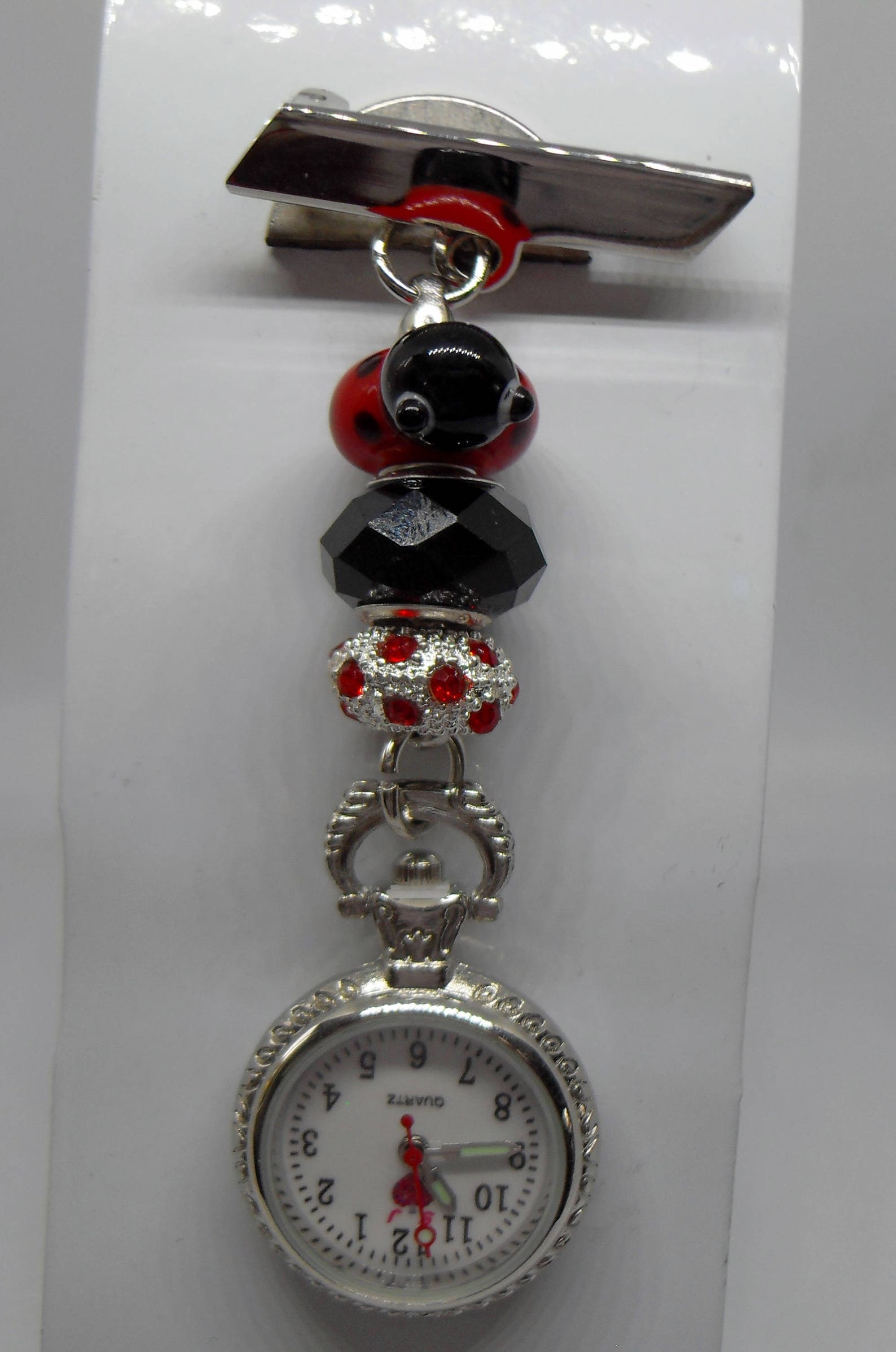 Lovely Ladybird Fob Watch for Nurses Carers Beauticians and - Etsy UK