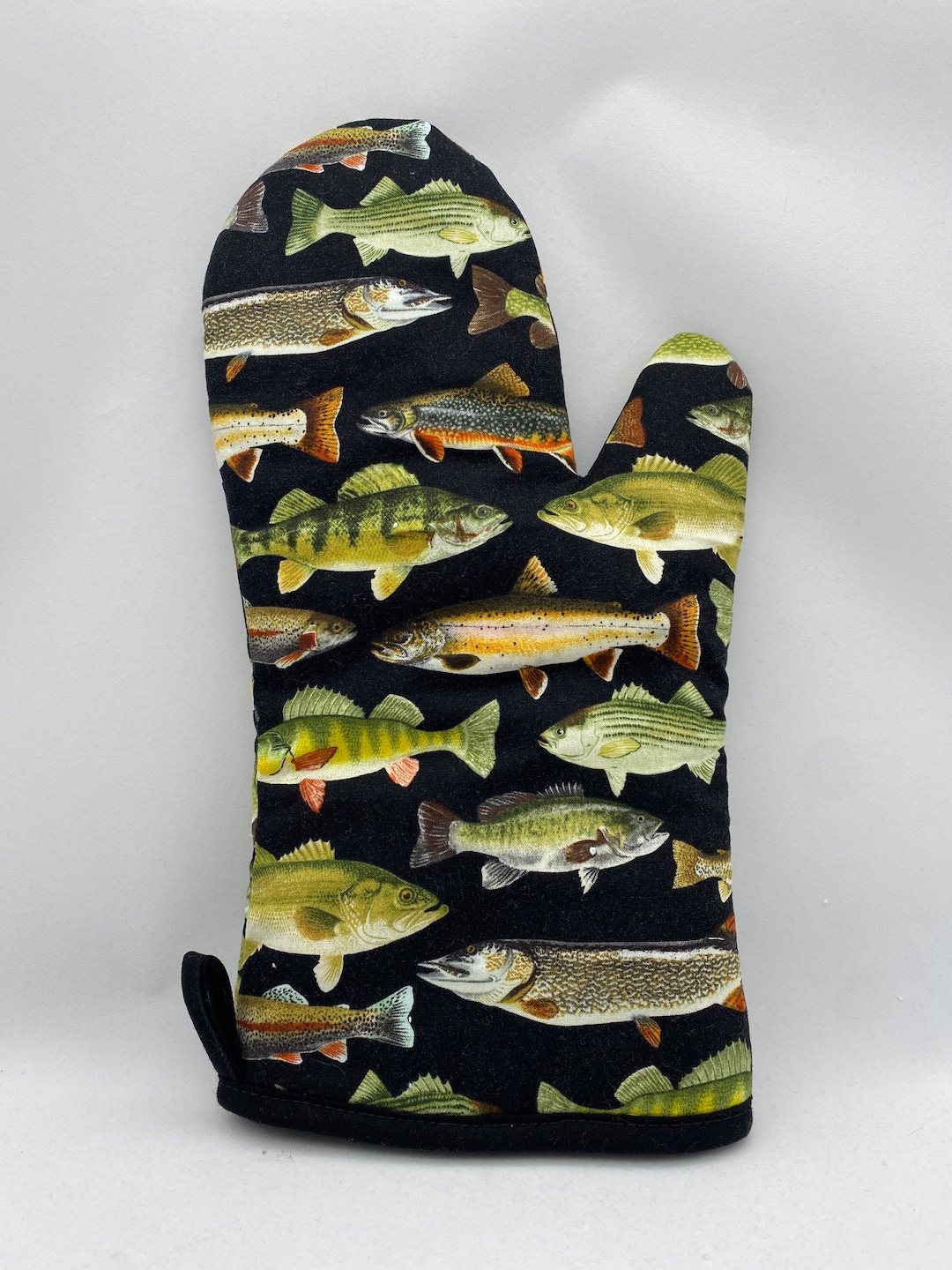 Oven Mitt - FISHING, Fisherman, Sport Fish, Catch and Release, Lake ...