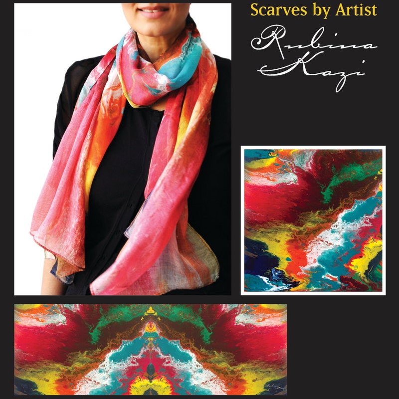 Mandala Scarf - Etsy