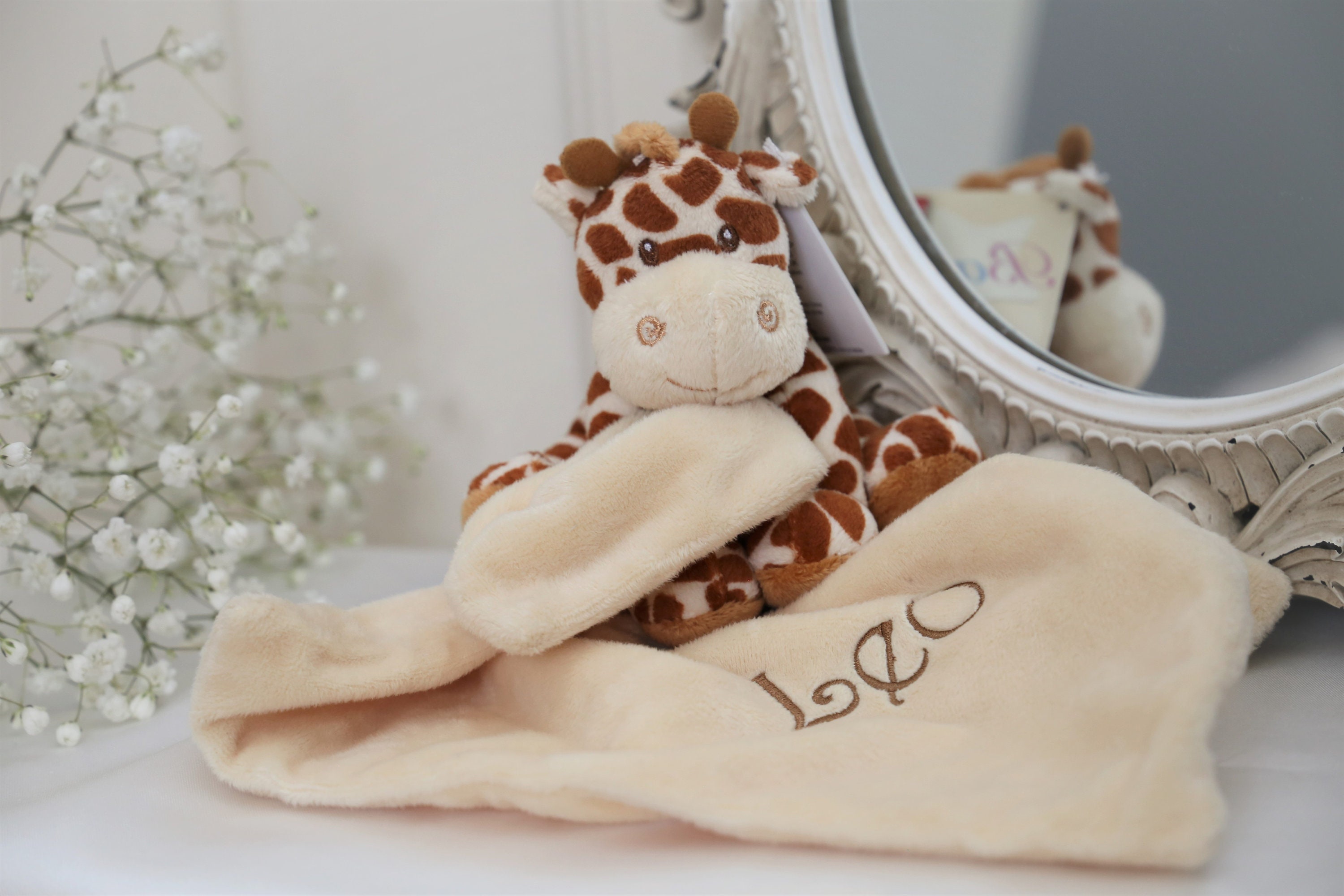 Personalized Comforter, Baby Snuggle, Giraffe COMFORTER, Baby Blankets ...