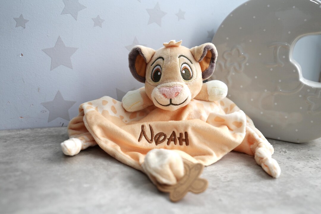 Personalised Disney Baby Simba the Lion King Comforter / Blanket ...