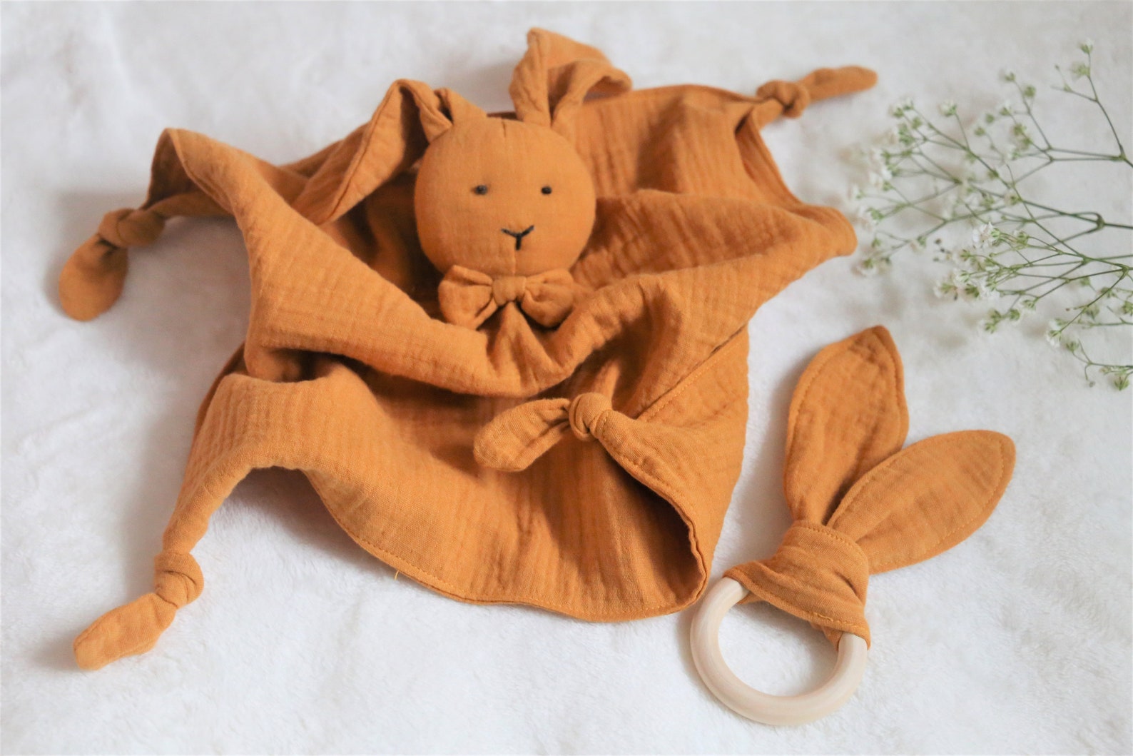 Personalised Baby Comforter Muslin Comforter & Gift Set - Etsy