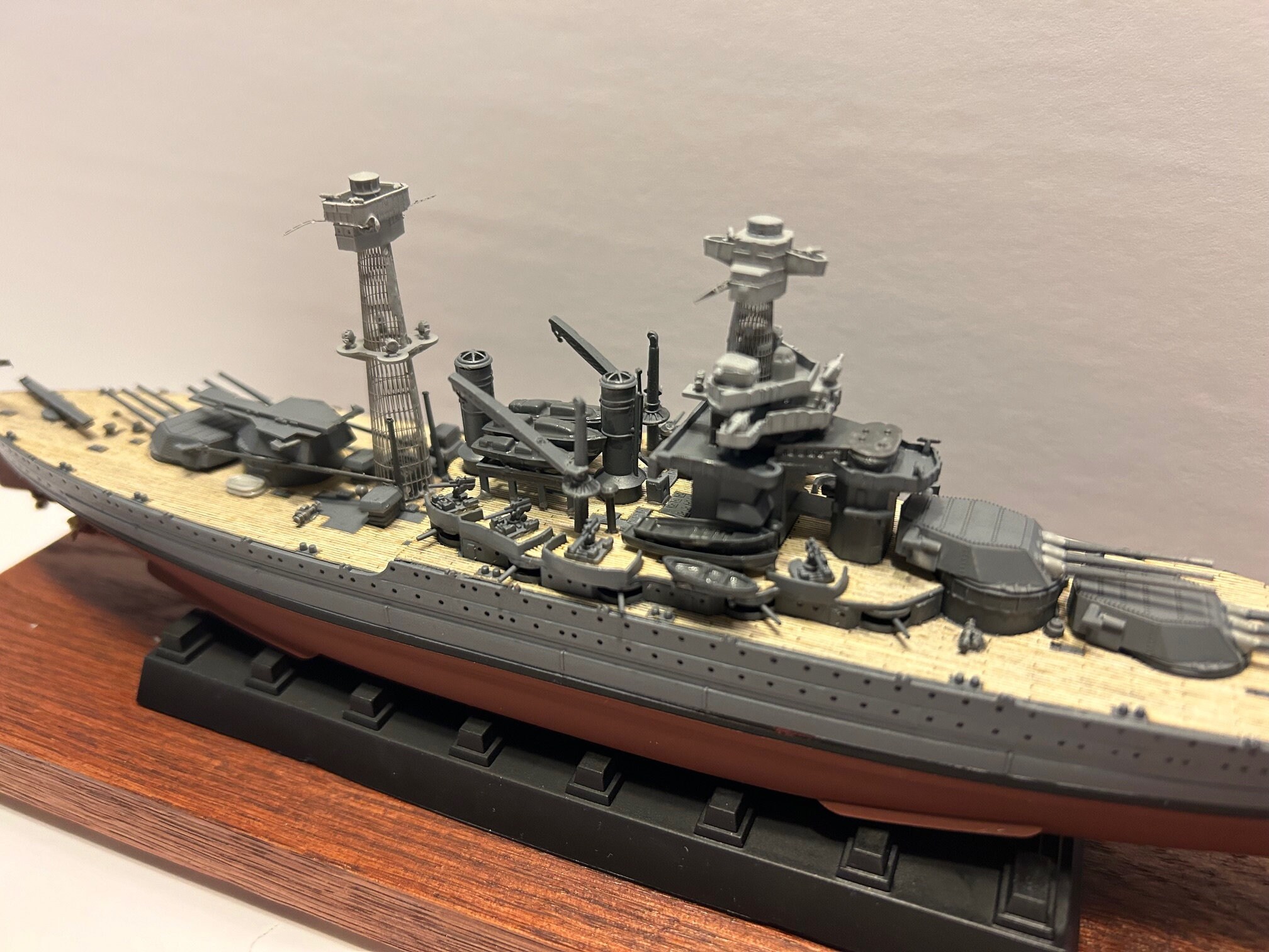 USS Tennessee Ship Model 1941 Pearl Harbordetailed Scale Model 1/700 ...