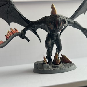 JRR Tolkien Balrog- Plastic Figure -games Workshop- HAND PAINTED - Etsy