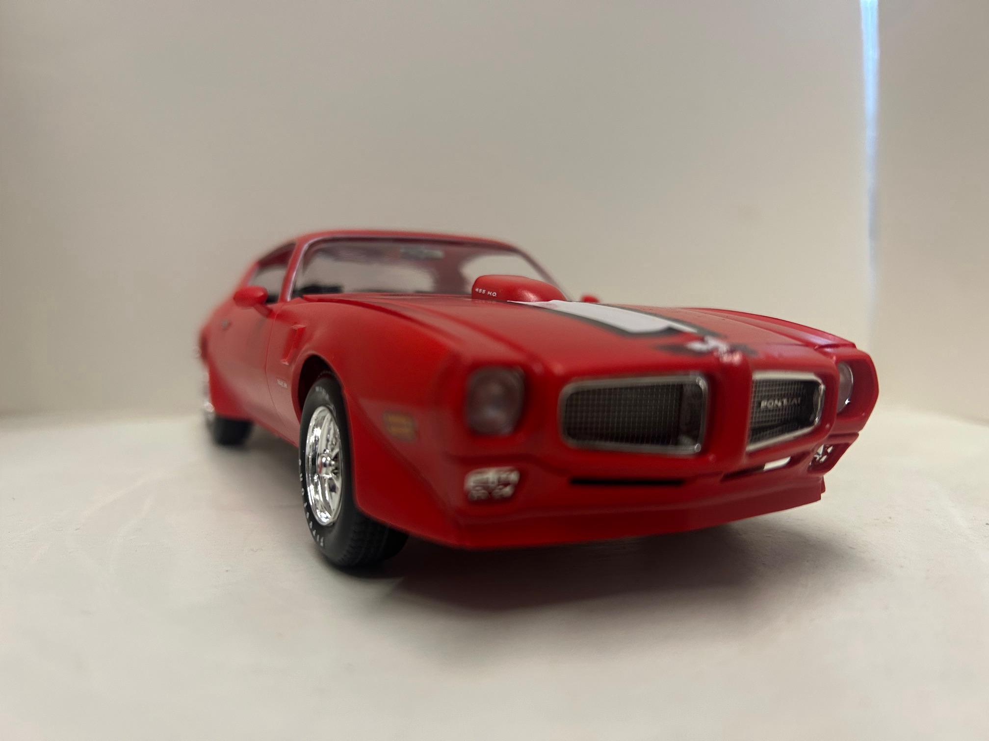 1970 Pontiac Trans Am- Plastic Scale Model- 1/24 Scale - Etsy