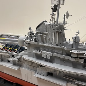 USS Intrepid Cvs-11--detailed Ship Model- 1/350 Scale - Etsy