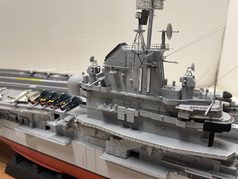 USS Intrepid Cvs-11detailed Ship Model 1/350 Scale - Etsy