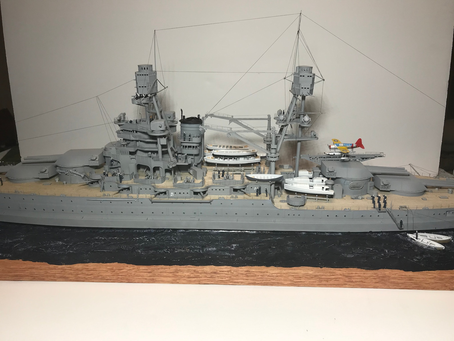USS Arizona Model Ship 1/200 Scale - Detailed Naval Decor - Etsy