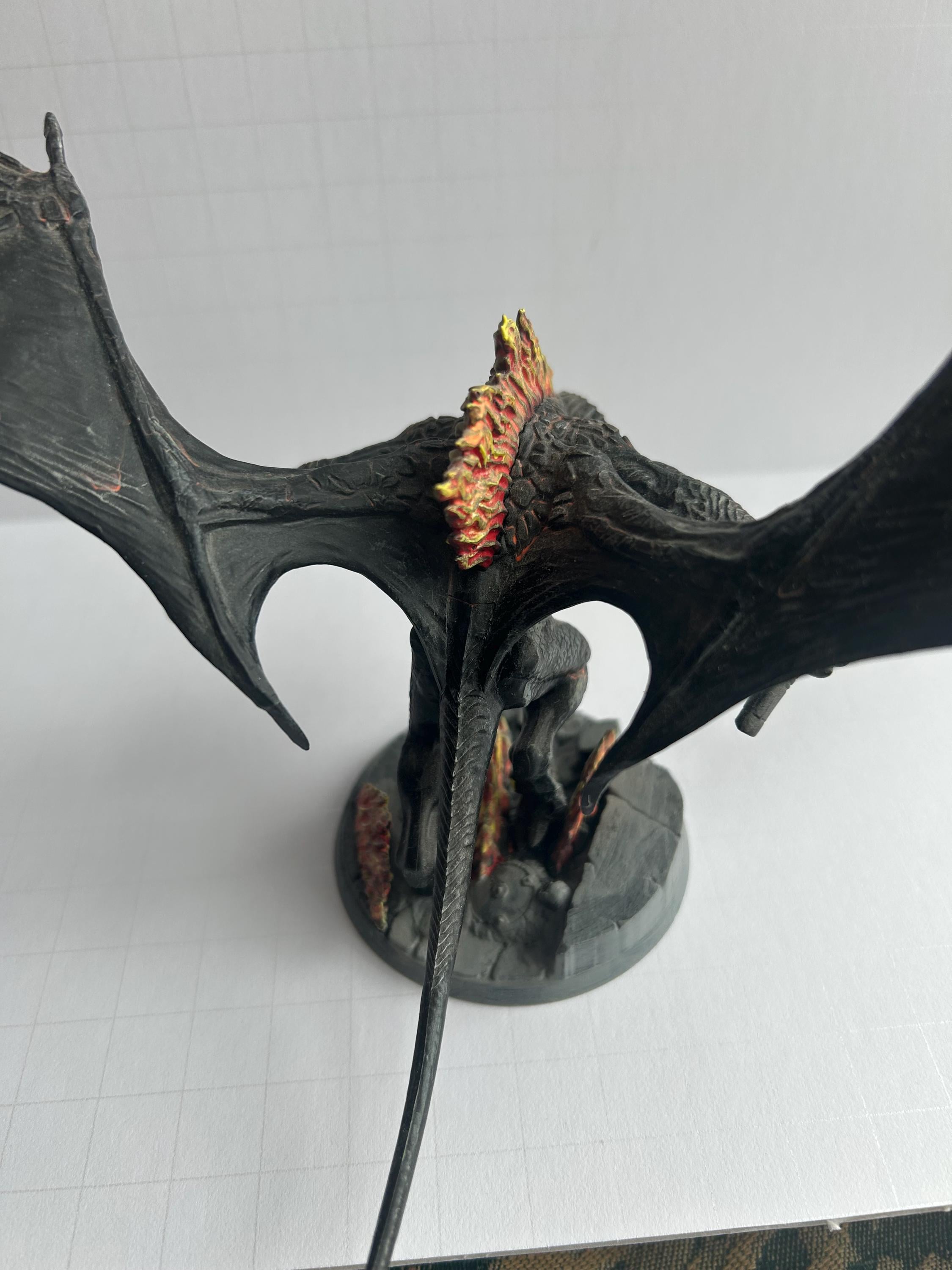 JRR Tolkien Balrog- Plastic Figure -games Workshop- HAND PAINTED - Etsy