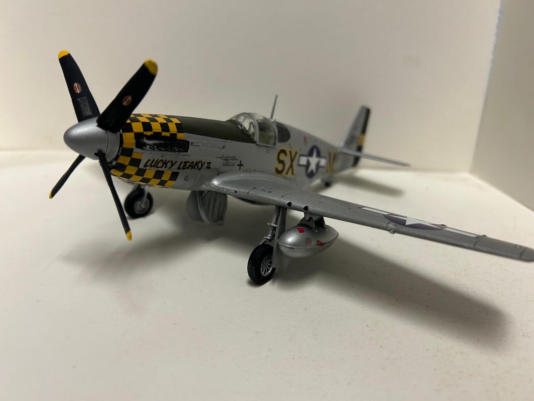 P-51C Mustang lucky Leaky 1948 1/48 Scale Built Plastic Scale Model - Etsy