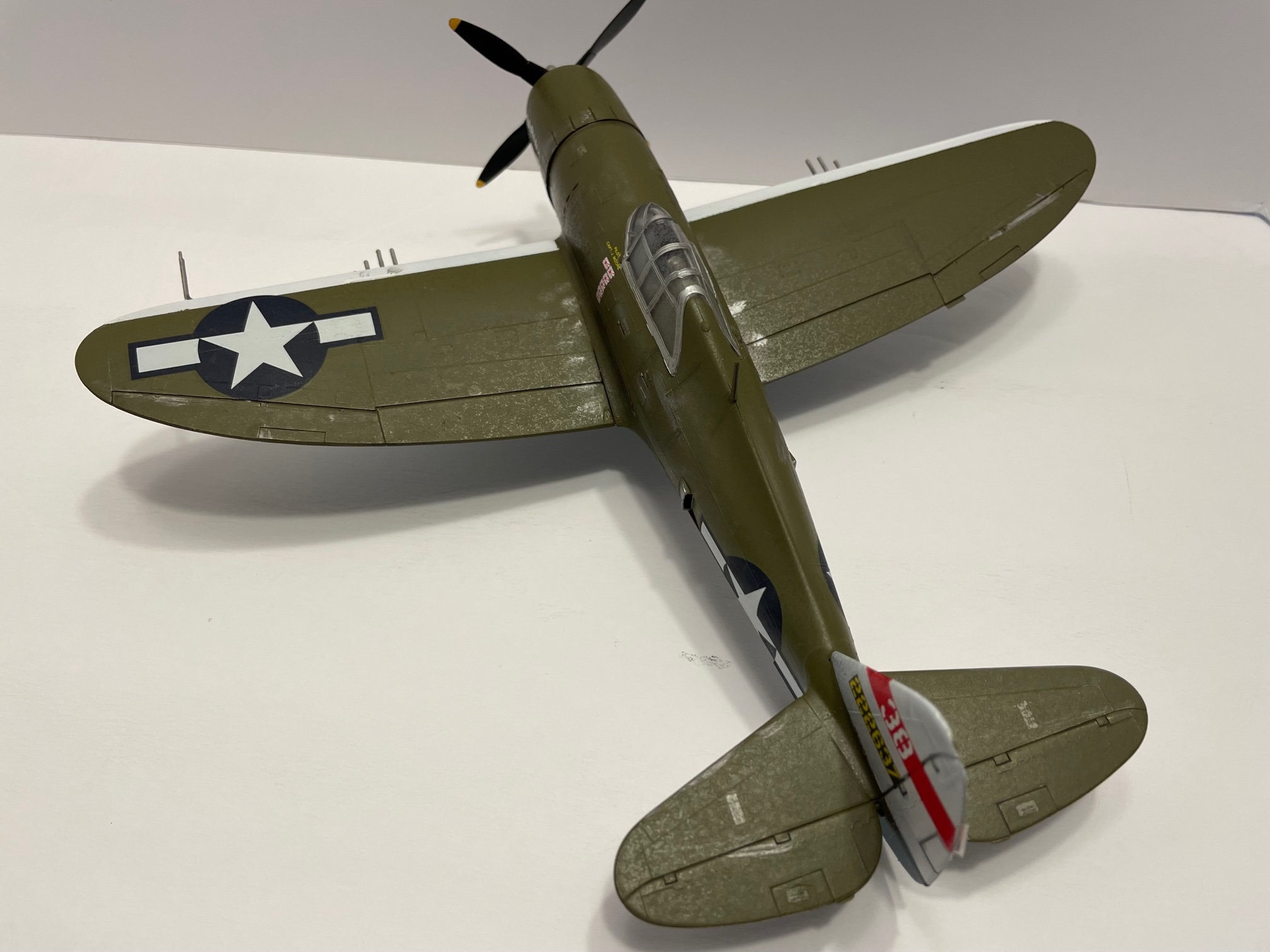 P-47D Thunderbolt darling Dottie Iii 348th Fighter Group detailed Scale ...