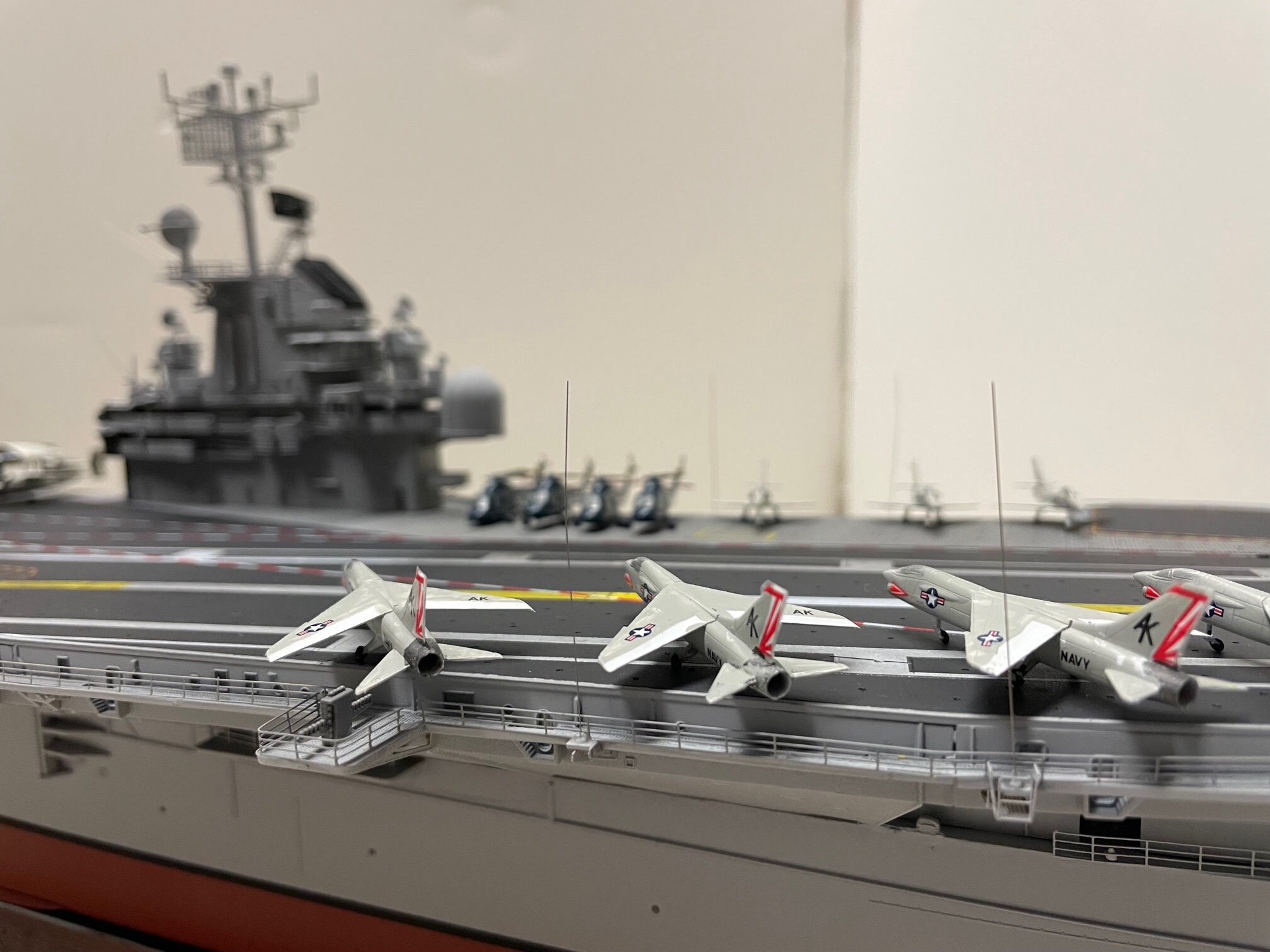 USS Intrepid Cvs-11detailed Ship Model 1/350 Scale - Etsy
