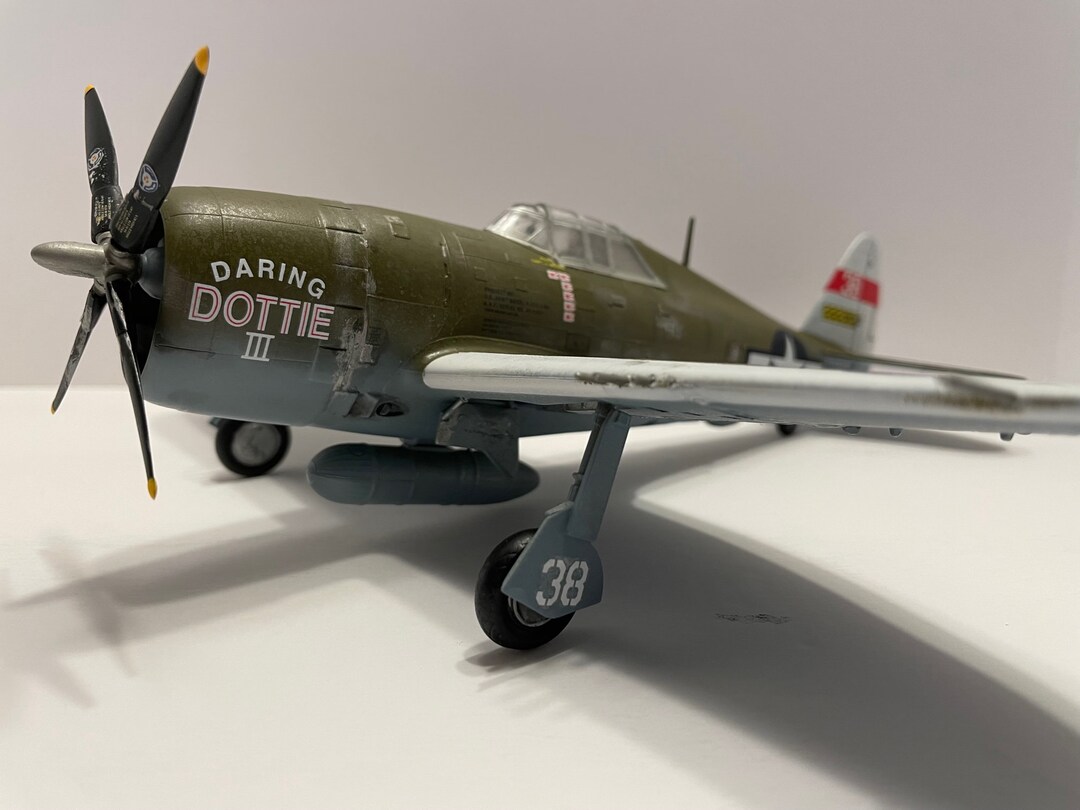 P-47D Thunderbolt darling Dottie Iii 348th Fighter Group detailed Scale ...