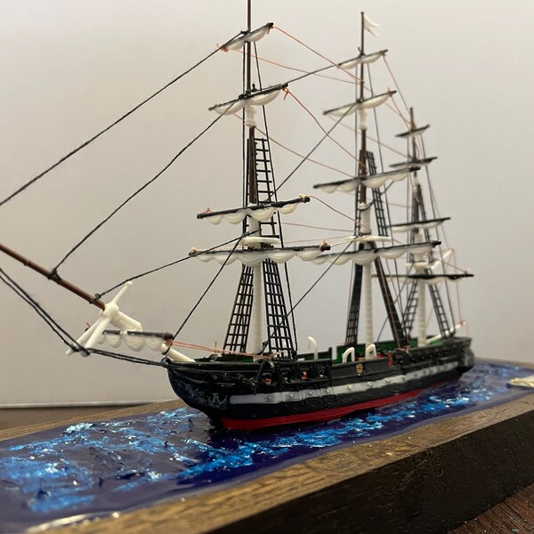 Uss Constitution Model Ship - Etsy