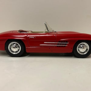 Mercedes 300SL Convertible- Plastic Scale Model- 1/24 Scale - Etsy