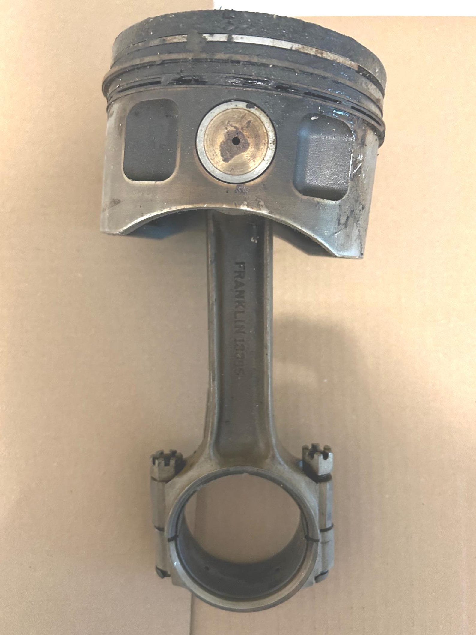 Vintage Franklin Aircraft Engine Piston & Connecting Rod PN: 13385 - Etsy