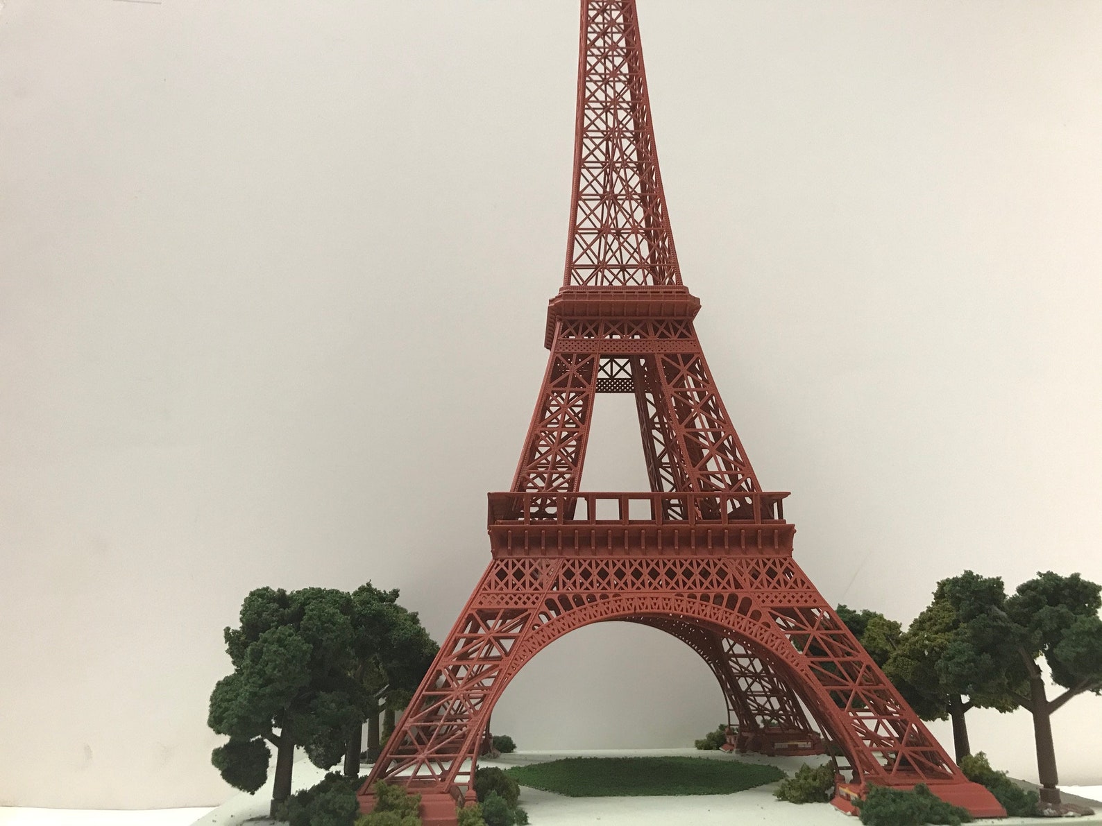 Eiffel Tower- Paris Landmark -- Detailed Plastic Scale Model- 1/650 ...