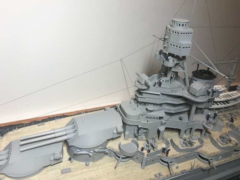 USS Arizona Ship Model 1939-1940--detailed Scale Model -36 Inch Length ...
