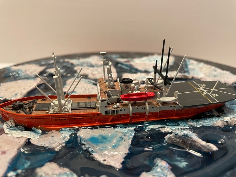 Japanese Antarctic Research Vessel SOYA -plastic Ship Model- 1/700 ...