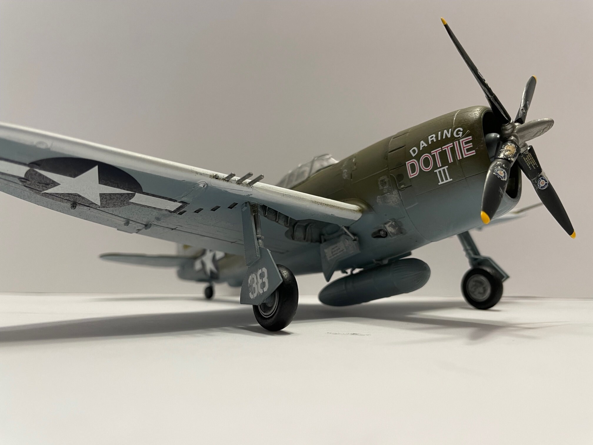 P-47D Thunderbolt darling Dottie Iii 348th Fighter Group detailed Scale ...