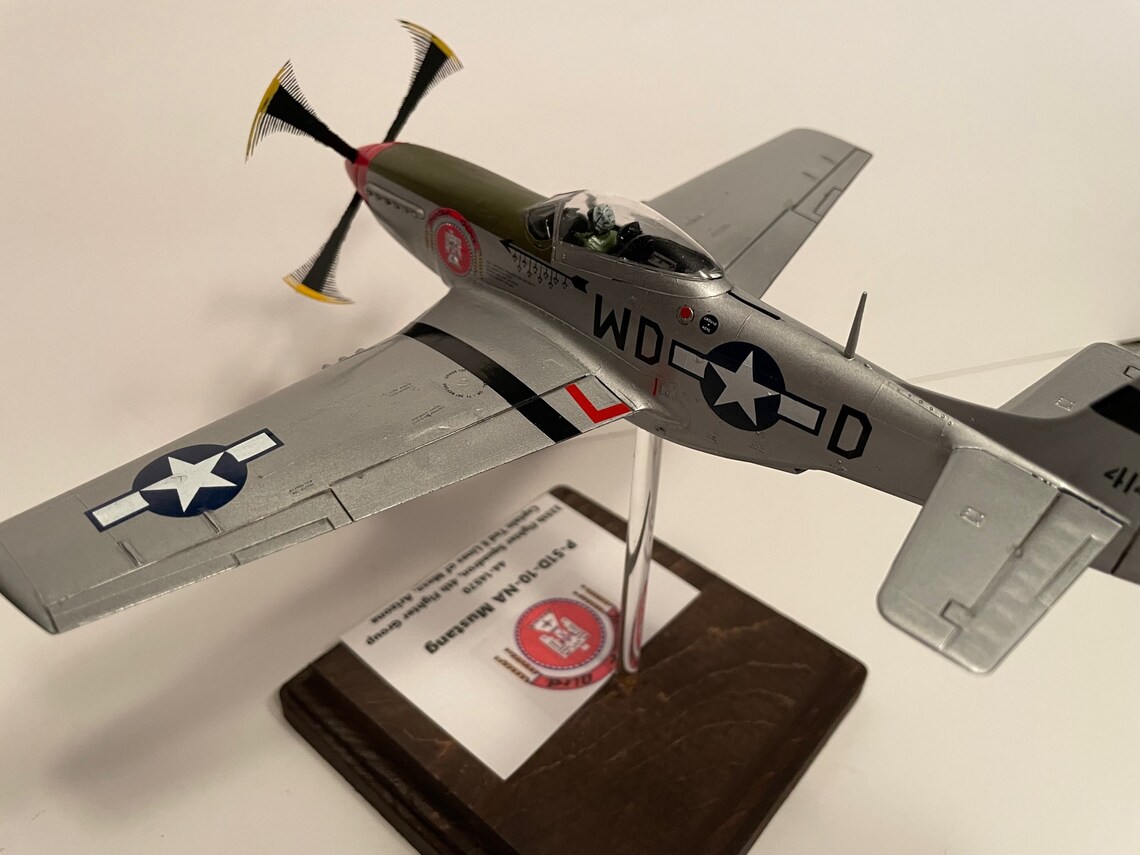P-51D Mustang thunderbird 1/48 Scale Built | Etsy