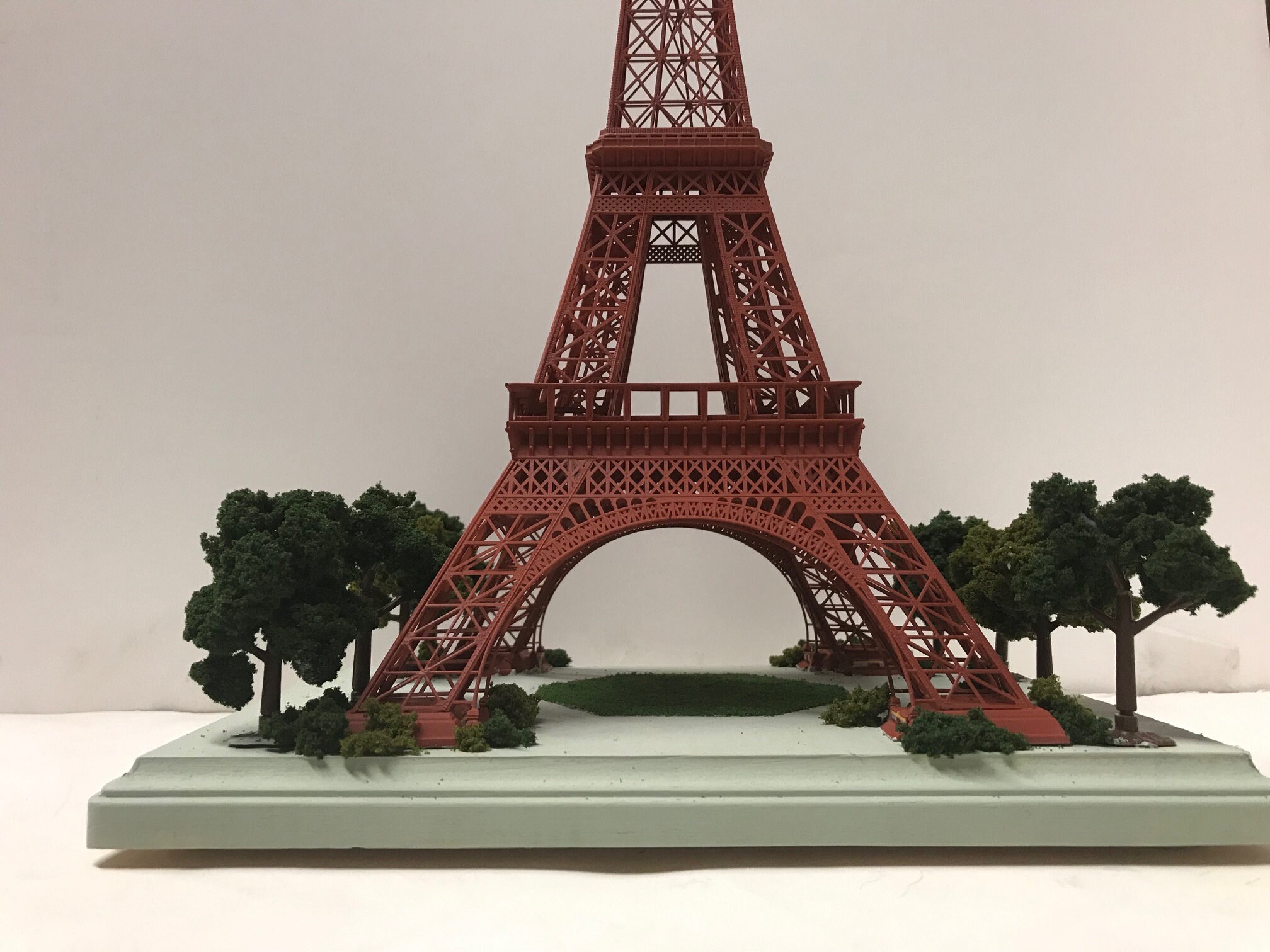 Eiffel Tower- Paris Landmark -- Detailed Plastic Scale Model- 1/650 ...
