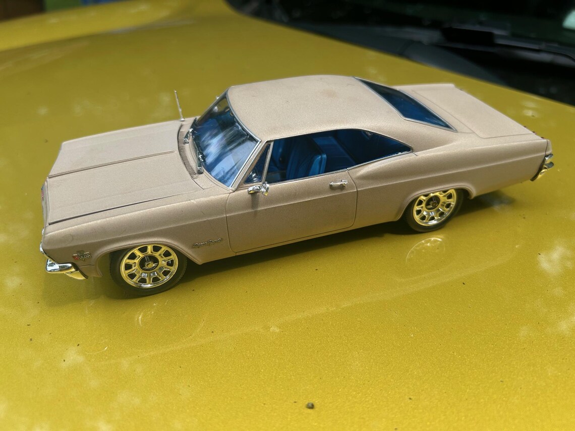 1965 Chevy Impala CUSTOM- Plastic Scale Model- 1/25 Scale - Etsy