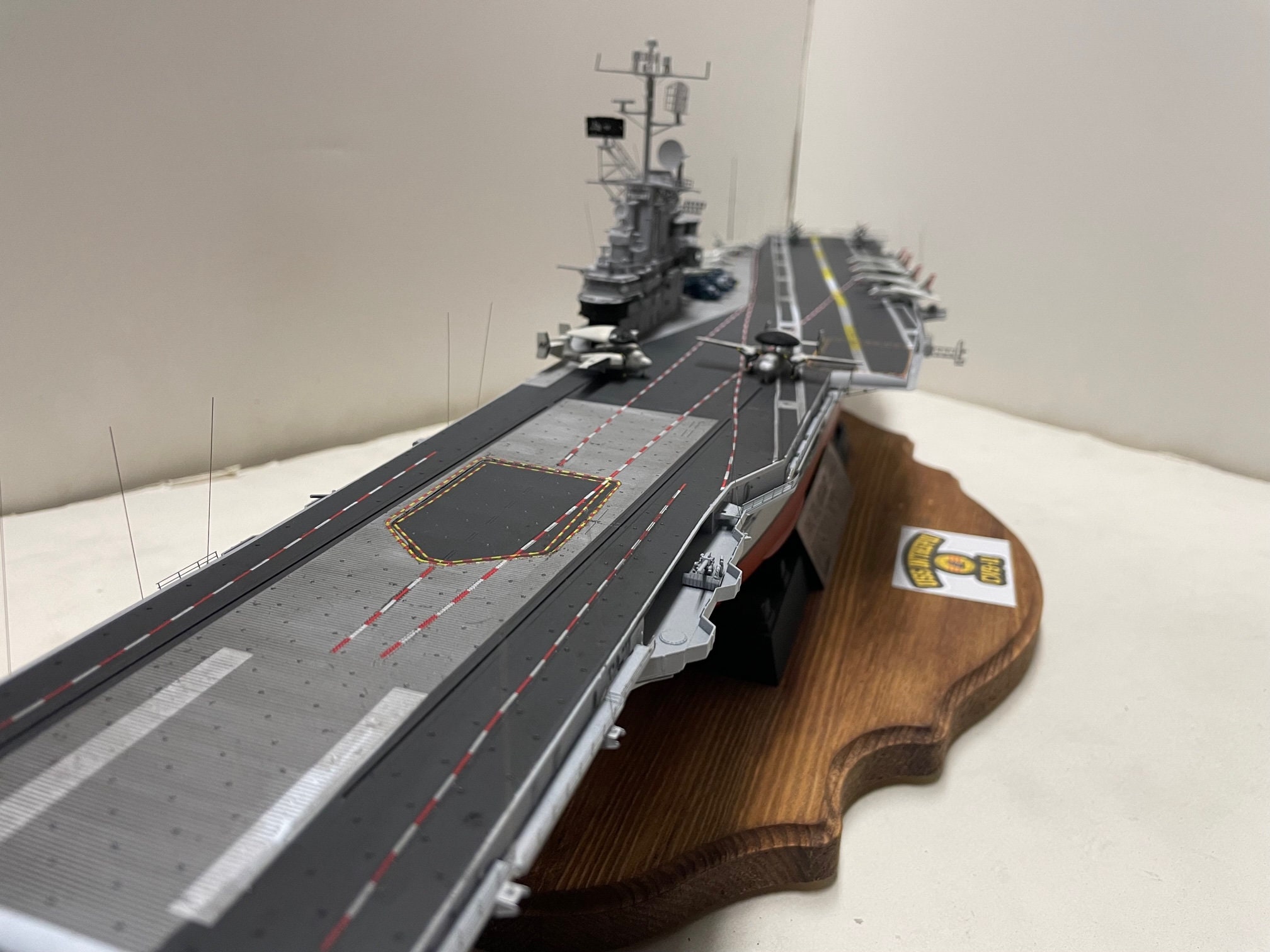 USS Intrepid Cvs-11--detailed Ship Model- 1/350 Scale - Etsy