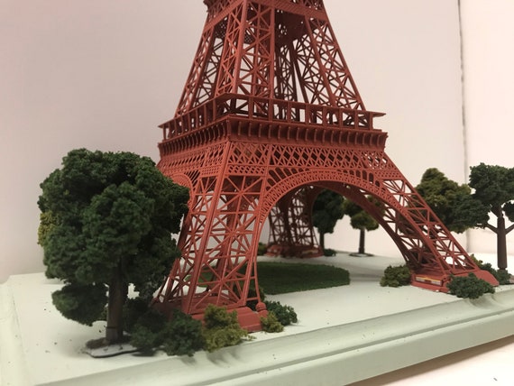 Popsicle Stick Eiffel Tower