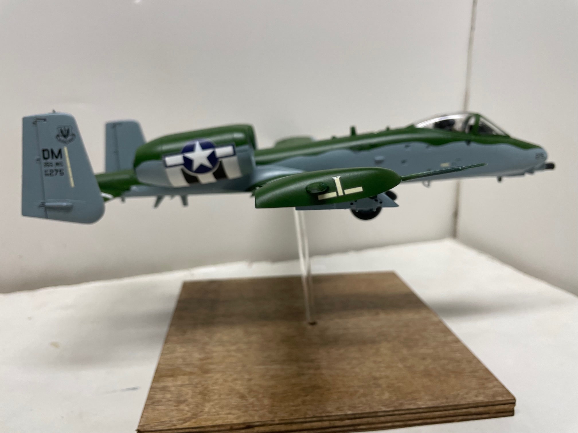A-10C Warthog Airplane Model 355 Wing Demo Team detailed Scale Model 1/ ...