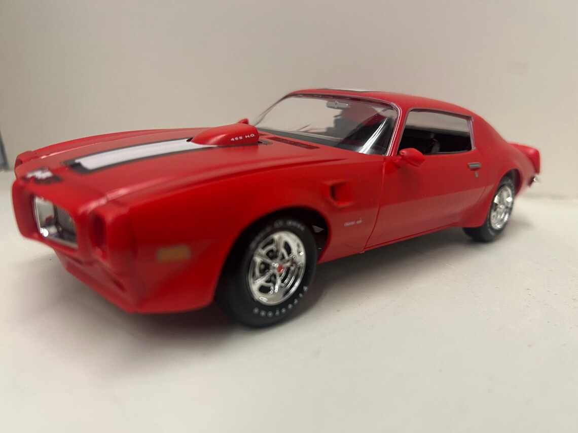 1970 Pontiac Trans Am- Plastic Scale Model- 1/24 Scale - Etsy